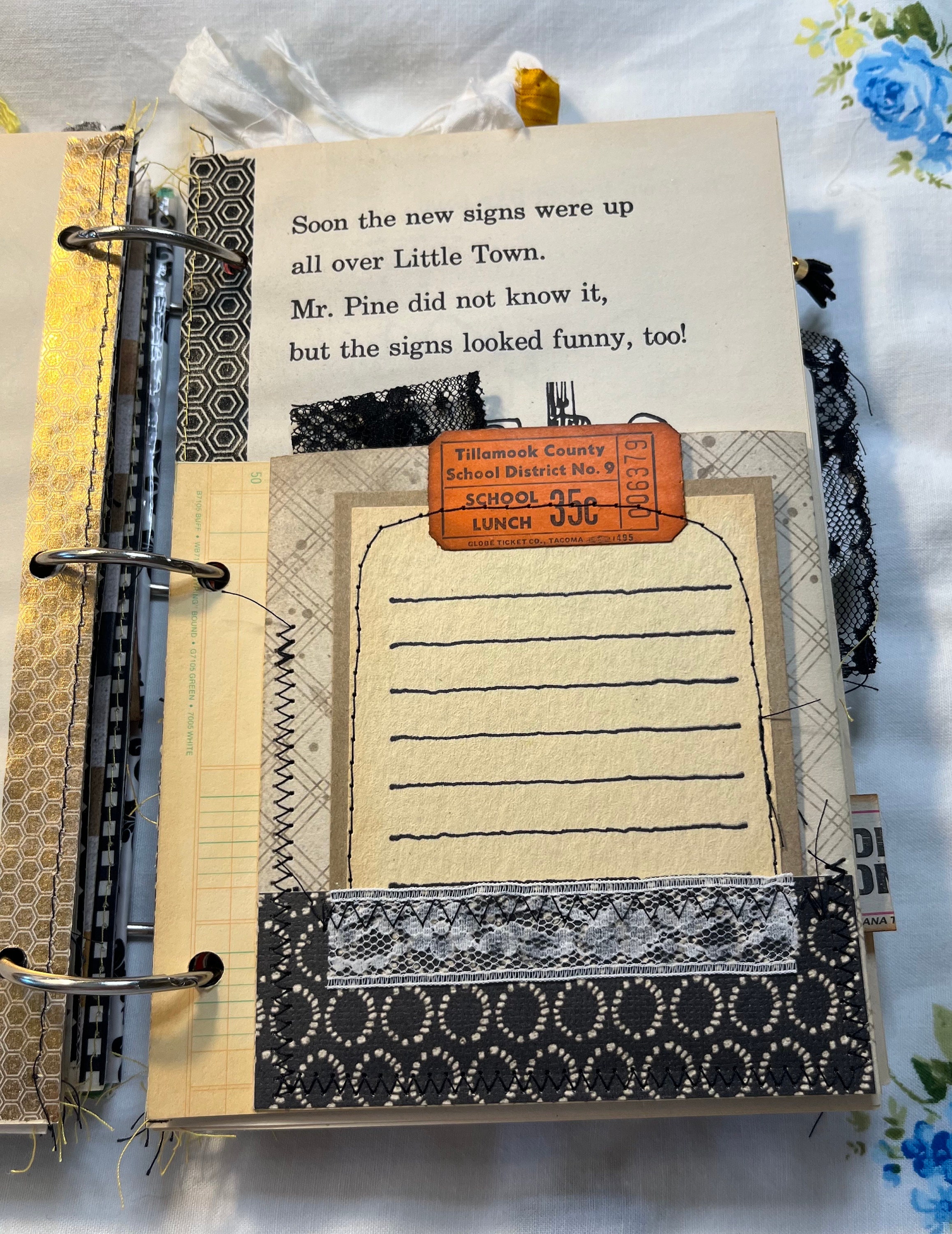 Mr. Pine’s Mixed-up Signs Ring-bound Journal - Etsy