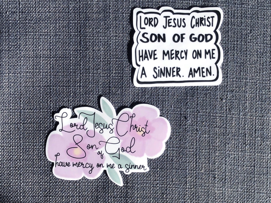 Jesus Prayer Orthodox Stickers and Magnets FREE SHIPPING domestic - Etsy