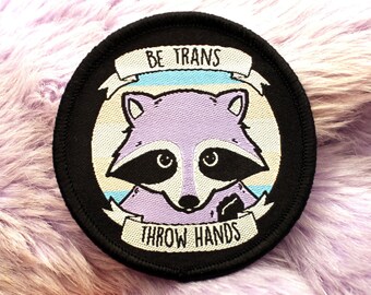 Transgender Trans Pride Flag Embroidered Patch - Etsy