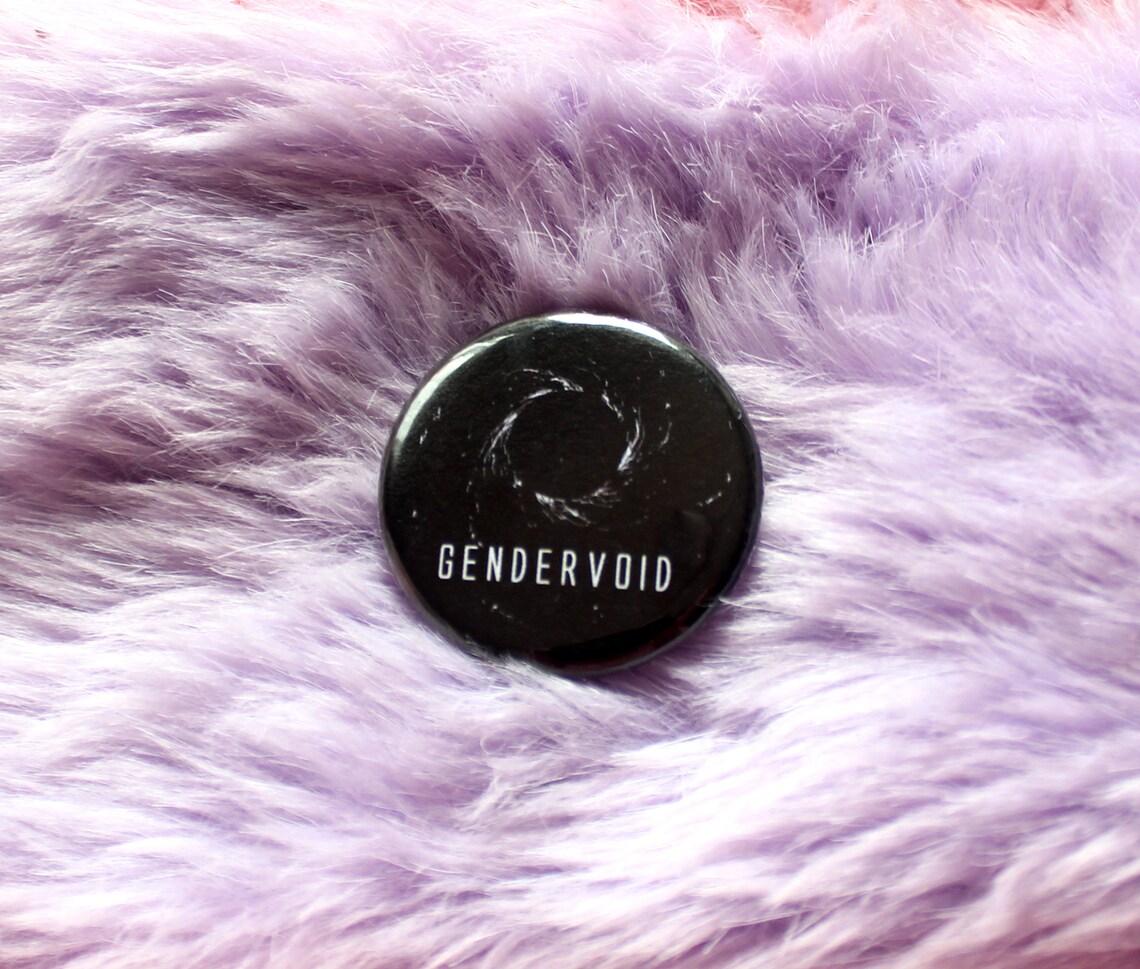 Not a Boy Not a Girl & Gendervoid Badges 38mm Nonbinary - Etsy UK
