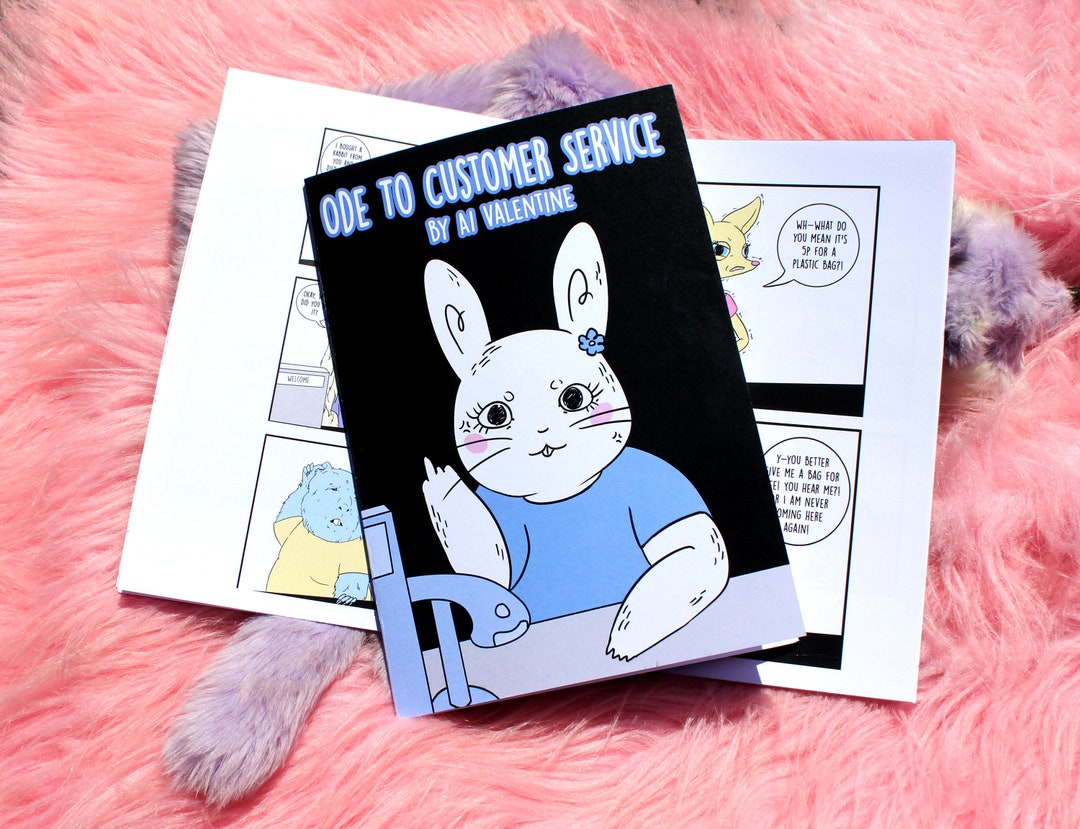 Ode to Customer Service Comic Book - Etsy