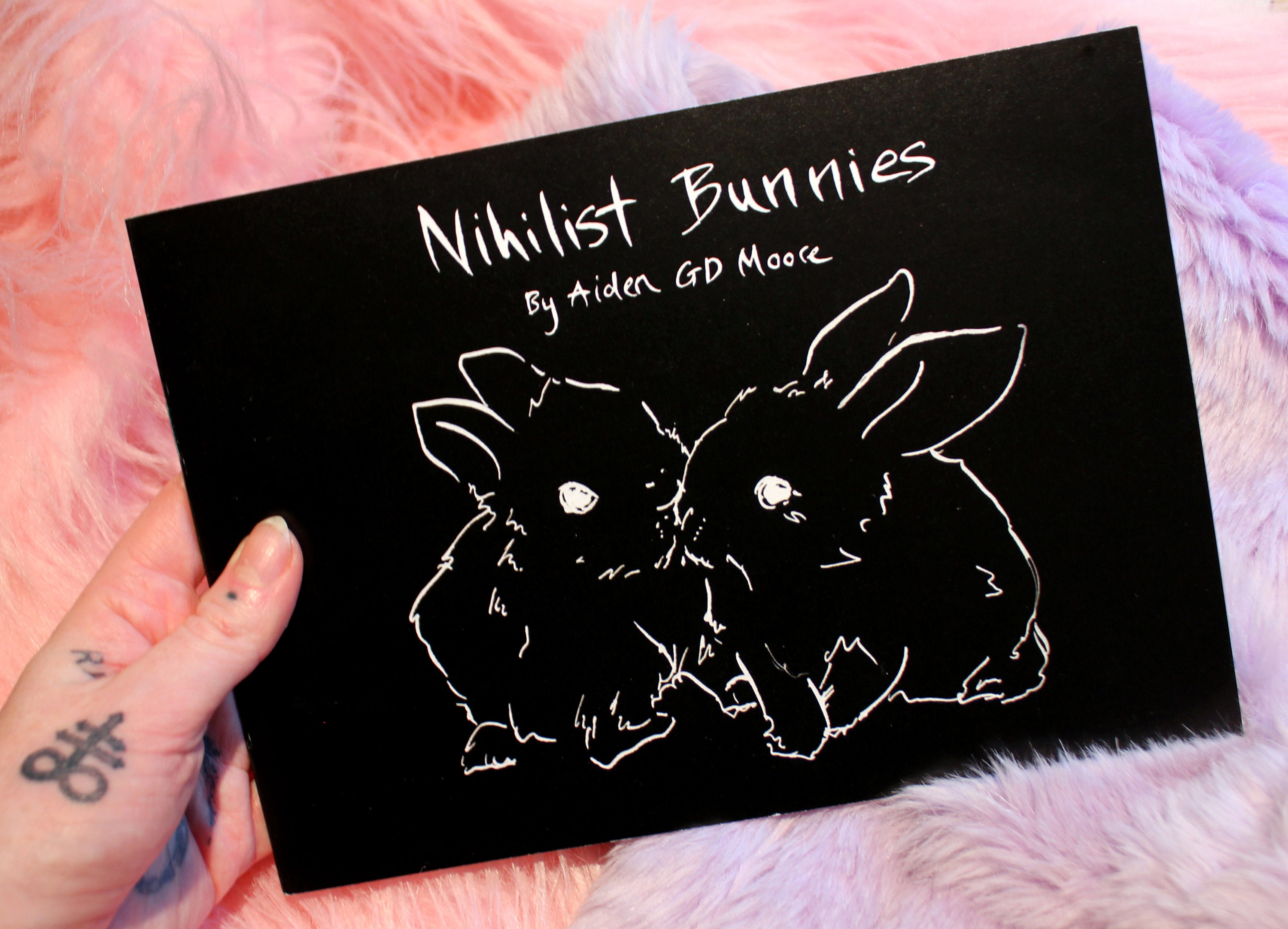 Nihilist Bunnies Stickers - Etsy UK