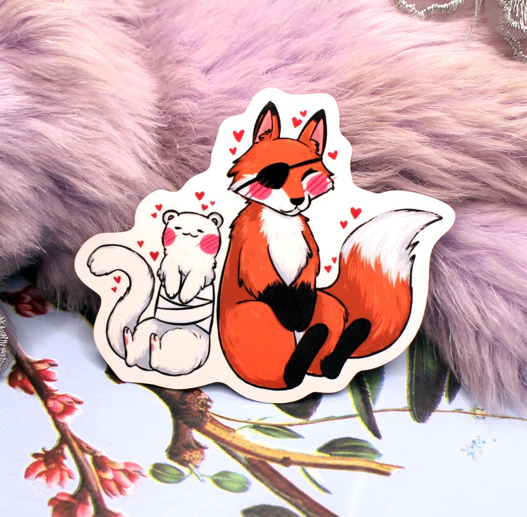 Hualian Animals Sticker: Tian Guan Ci Fu MXTX Danmei Fan Art (70mm) - Etsy