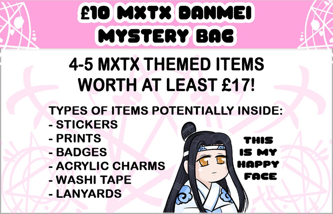 MXTX Danmei Mystery Bag: Mo Dao Zu Shu, Heaven's Official Blessing and ...