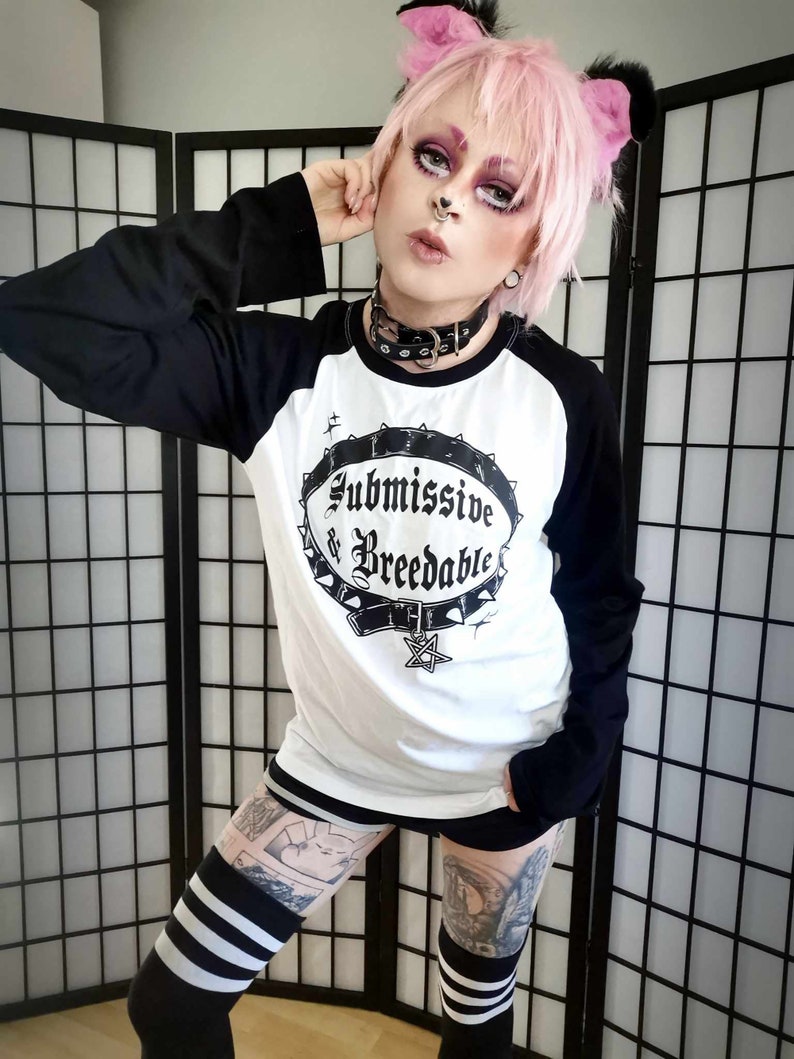 Submissive N Breedable Black Full Outfit/t-shirt (sizes: S-XXL) - Etsy