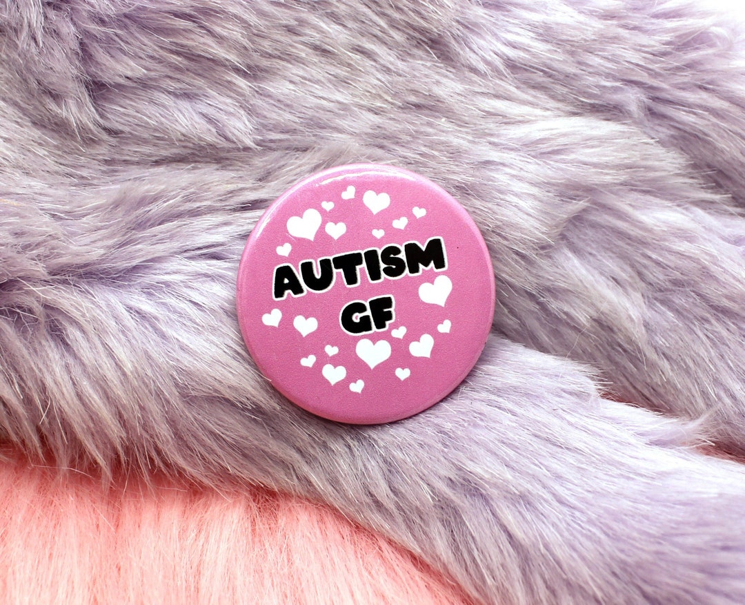 Autism GF Badge 38mm - Etsy