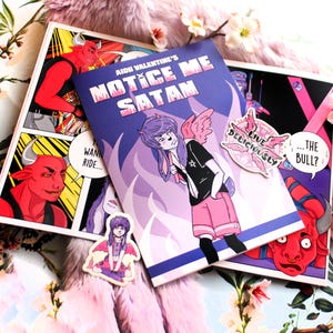 Notice Me Satan Minis Comic Book - Etsy