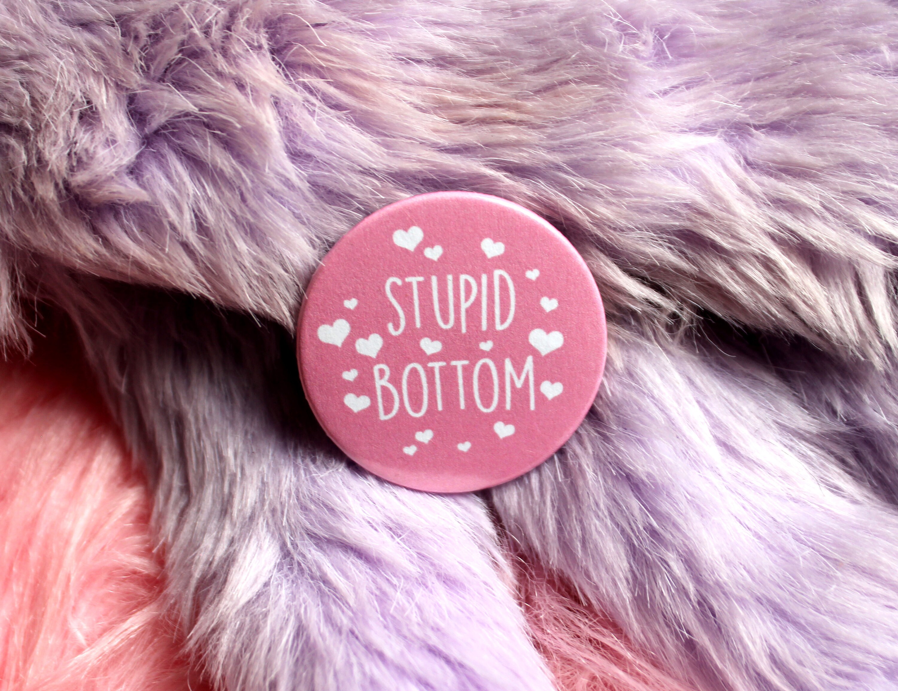 Stupid Bottom Badges 38mm | Etsy