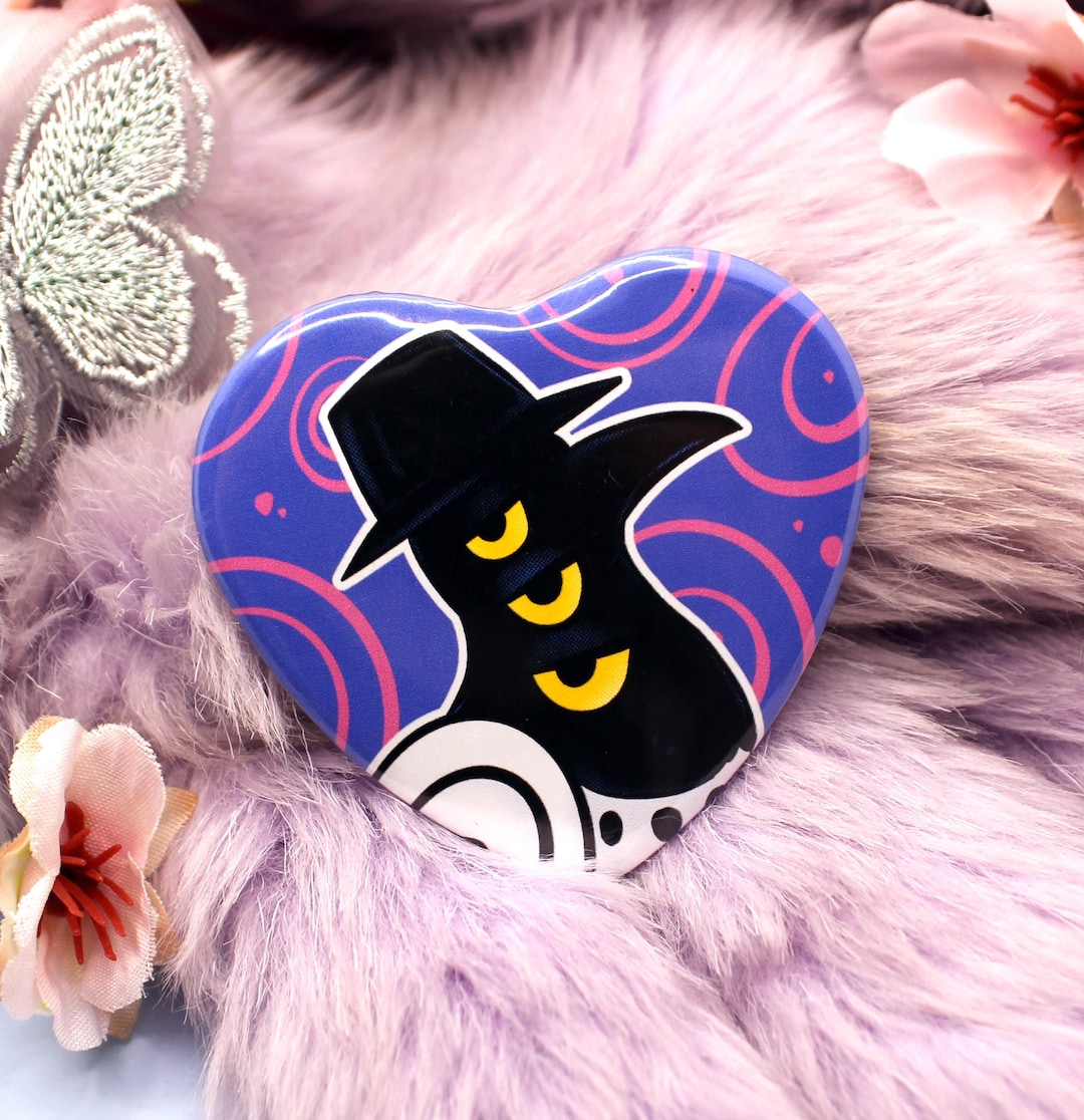 Kpop Demon Hunters Sussie Magpie Heart Badge (55mm) - Etsy