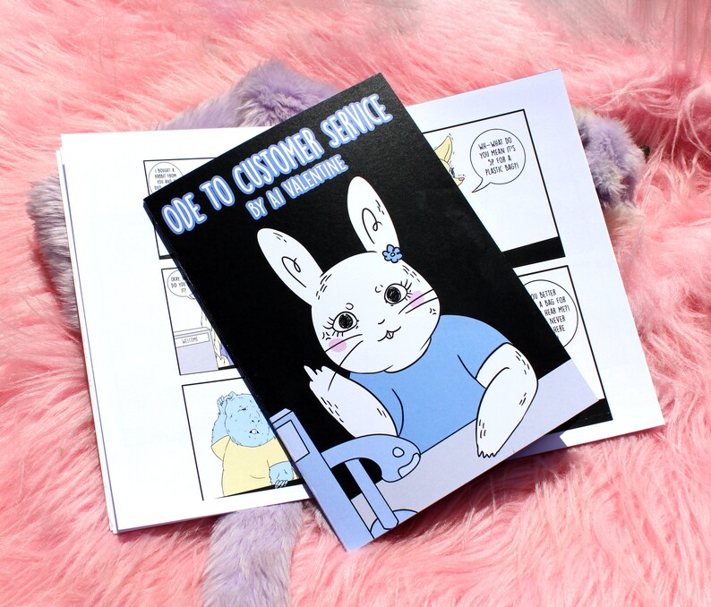 Ode to Customer Service Comic Book - Etsy