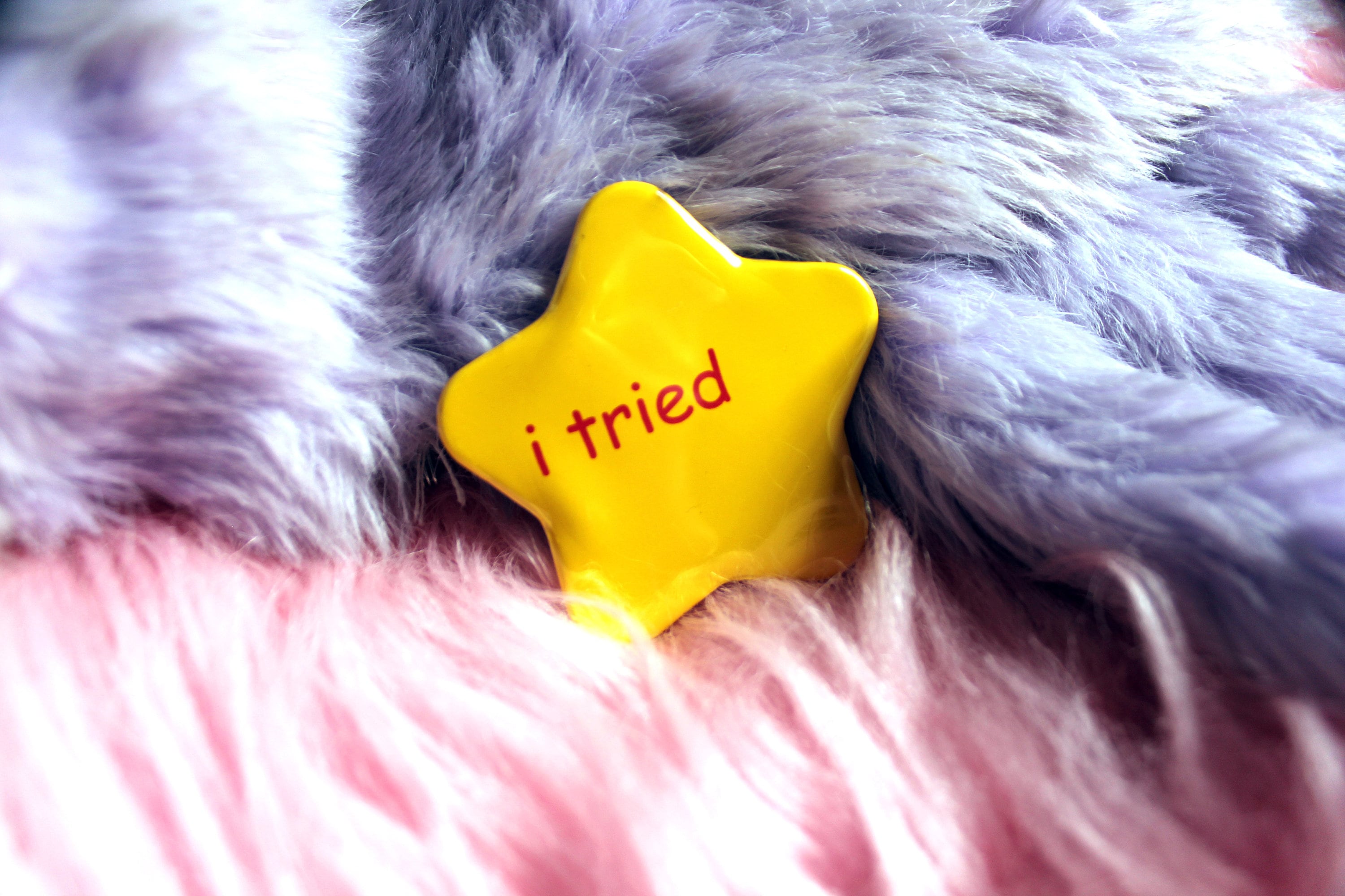 I Tried & U Tried Meme Star Badges 55mm - Etsy UK