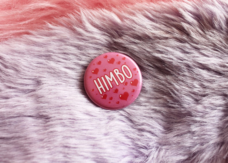 Bimbo, Bimboy, Himbo & Thembo Pink Circular Badges (38mm) - Etsy UK