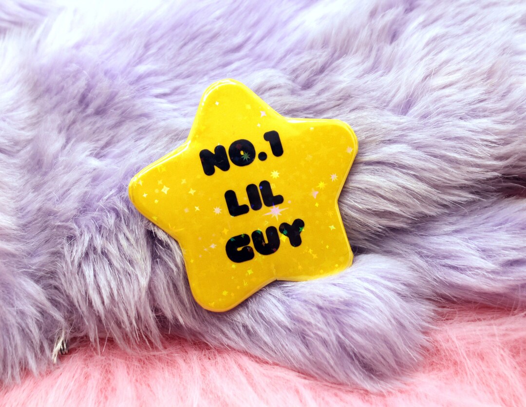 No.1 Lil Guy Star Badge (55mm) - Etsy