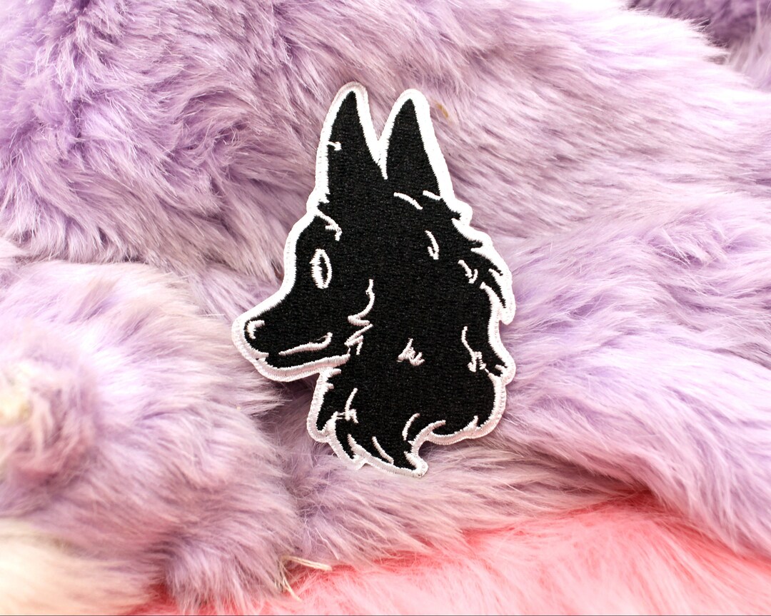 Werewolf B Iron-on Patch (80mm) - Etsy