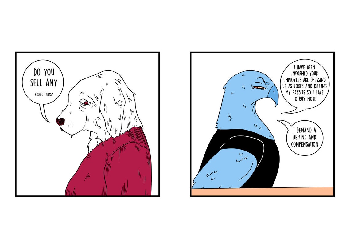 Ode to Customer Service Comic Book - Etsy