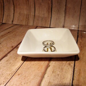 Monogram Ring Dish, Personalized Ring Dish, Gold Ring Dish, Custom ...