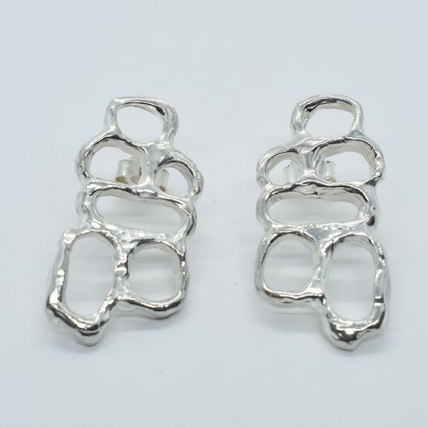 Abstract Earrings - Etsy