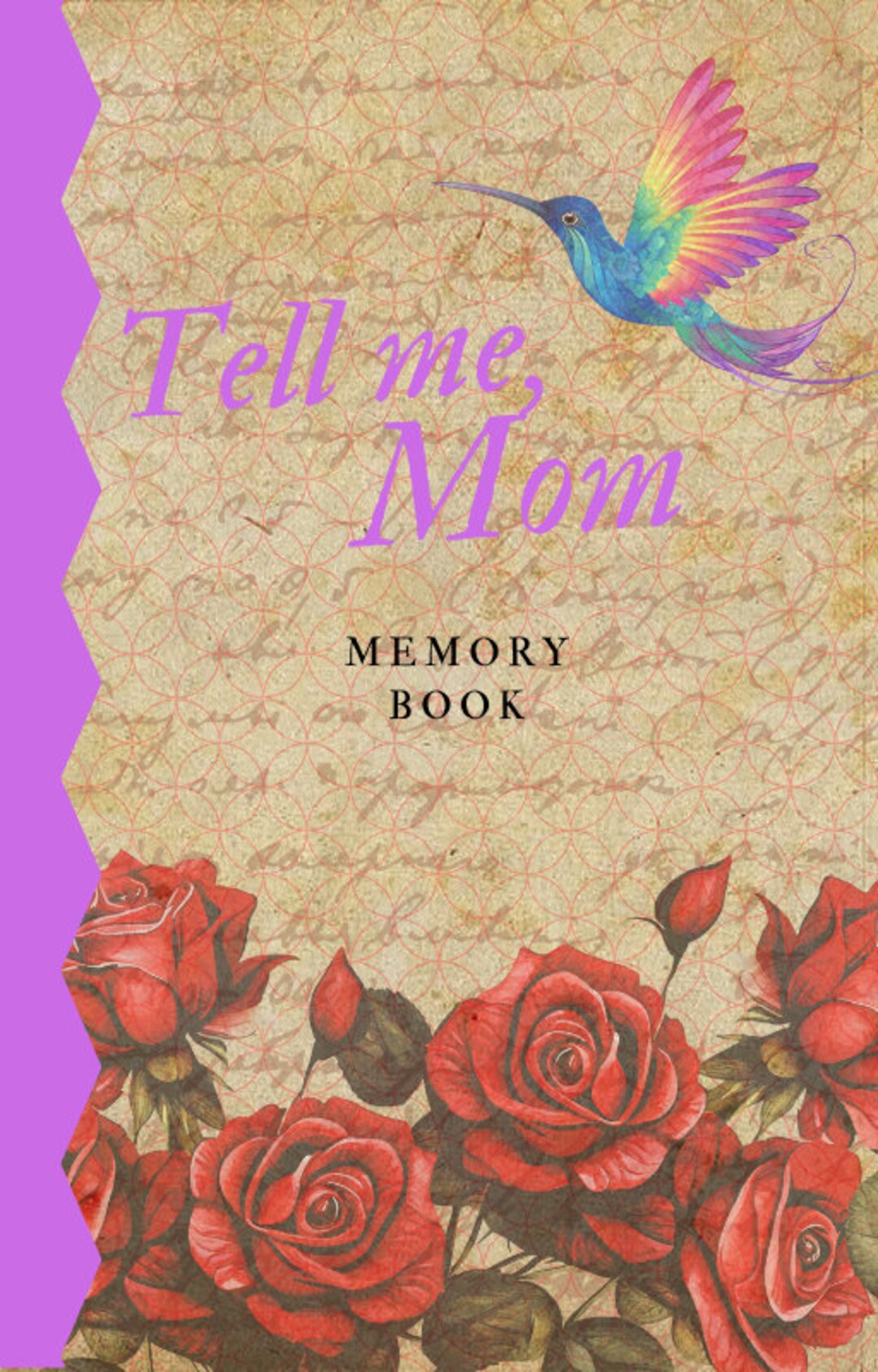 Tell Me Mom, Memory Book, Legacy Journal, Parents Gift, Birthday or ...