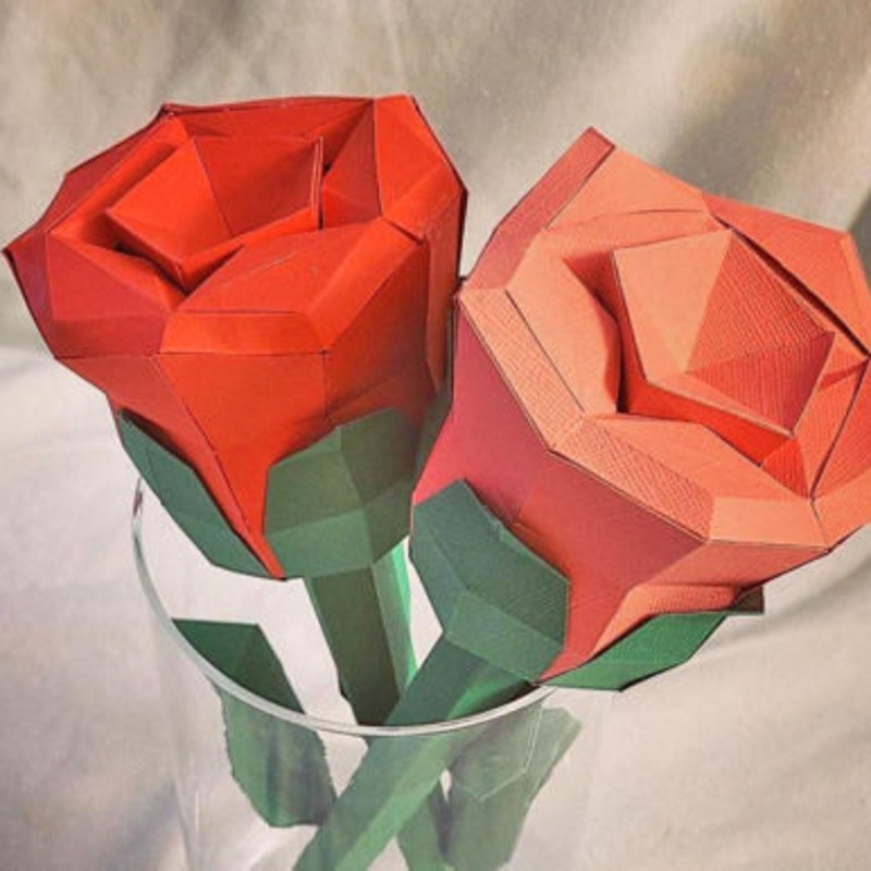 Paper Roses - Etsy