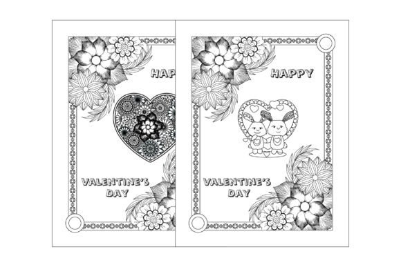 Valentine Coloring Cards | Printable Valentine's Day Pages | Kids ...