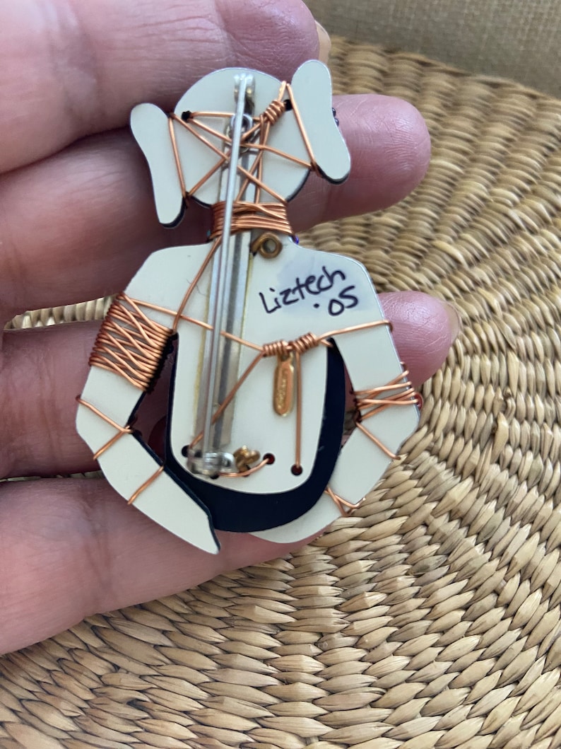 Liztech Corn Maiden Retired Collectible Brooch Pin Signed - Etsy