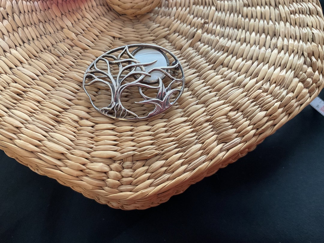 Vintage Sterling Silver Jez Jezlaine Winter Moon Brooch Signed - Etsy
