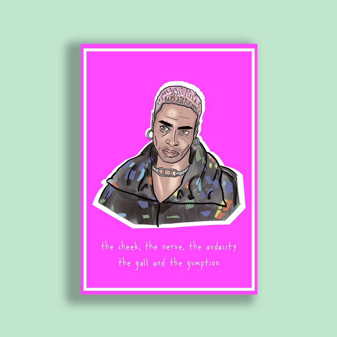 Ru Paul’s Drag Race Postcard Art Tayce RPDR Season 2 - Etsy UK