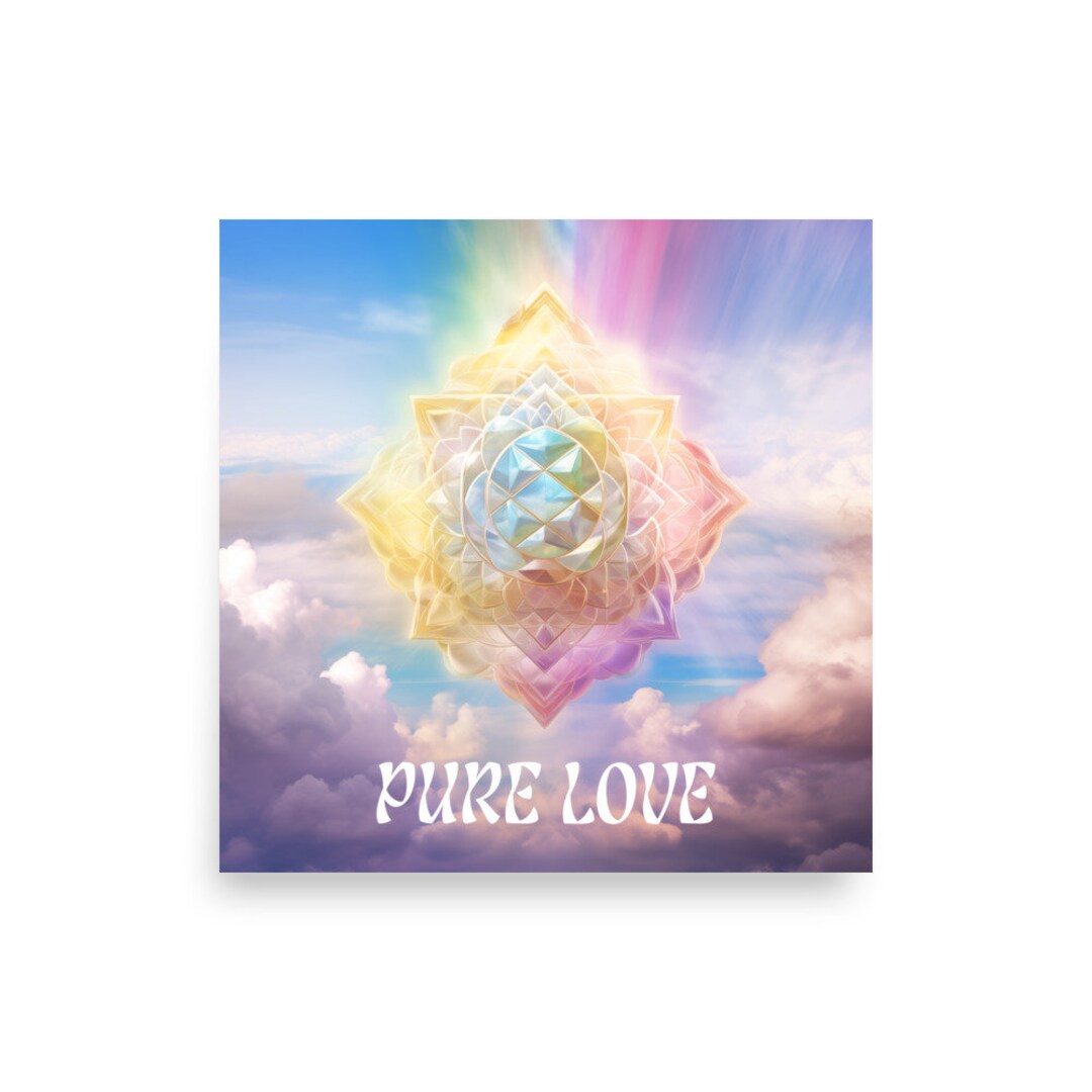 Pure Love - Poster - Etsy