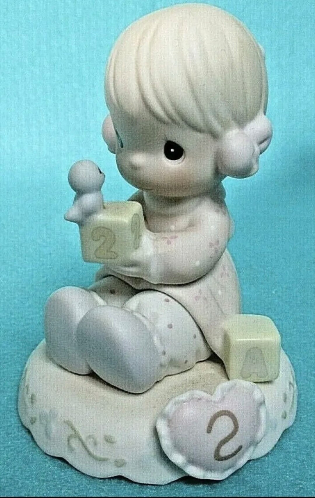 Vintage Enesco Precious Moments Growing in Grace Age 2…#136212…..1994 ...
