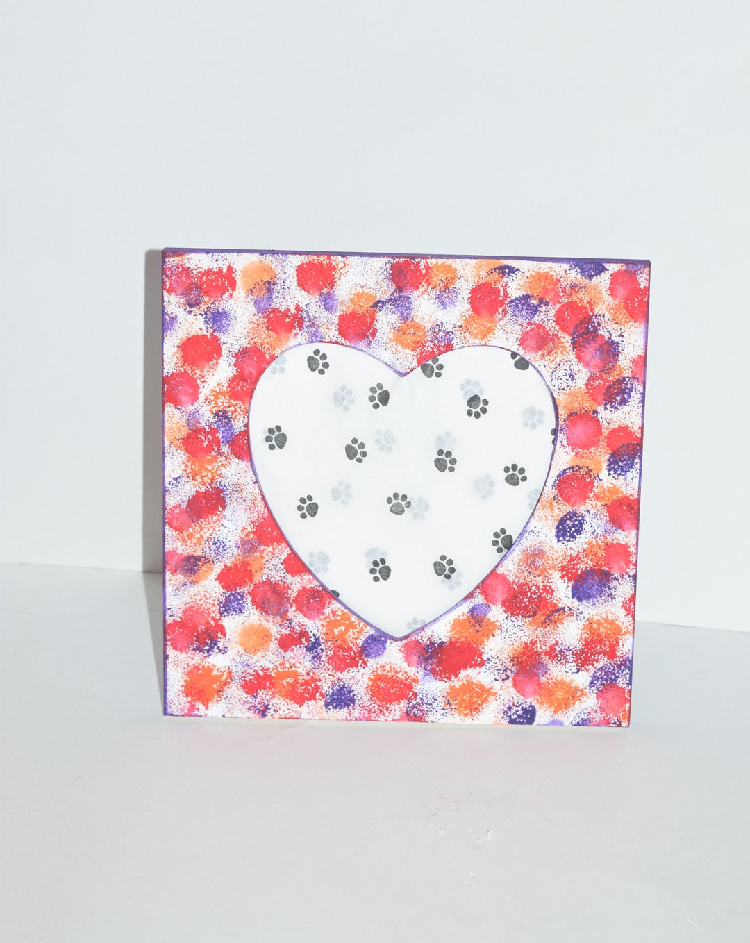 Fall Picture Frame, Hand Painted Photo Frame, Autumn Home Decor, Fall ...