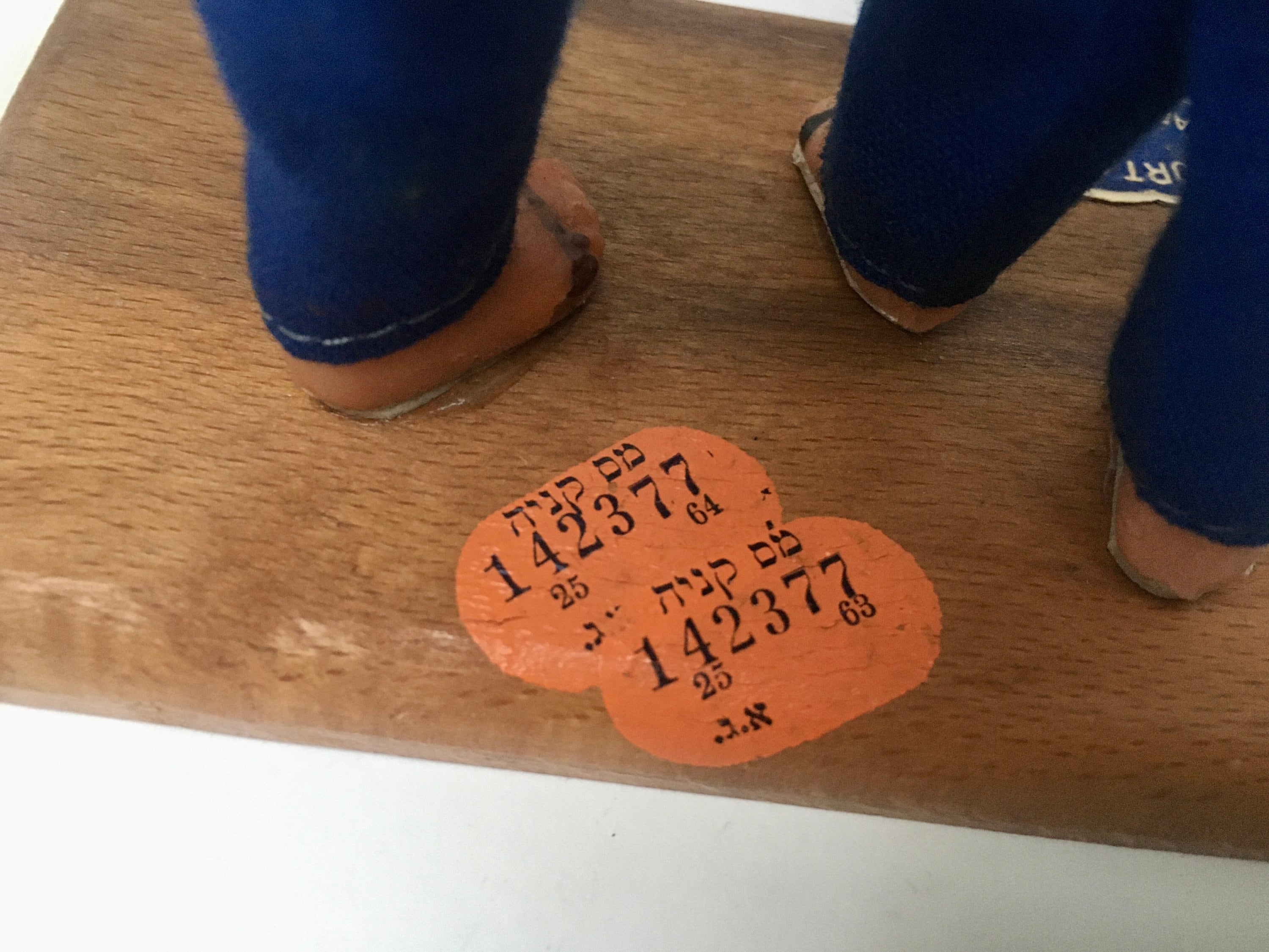 VINTAGE ISRAELI DOLLS 1950'S Handmade Kibbutz Boy & Girl Dolls From ...