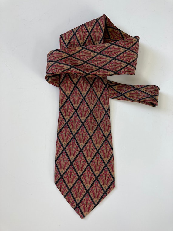 CHRISTIAN DIOR TIE - Vintage Dior silk tie from France - Gem