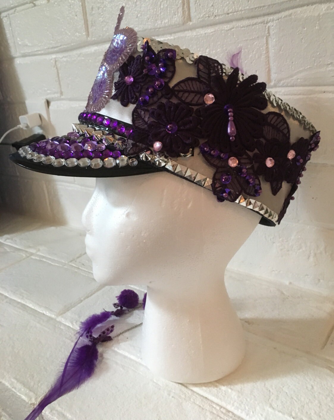 Midnight Misfit Conductor Hat - Etsy