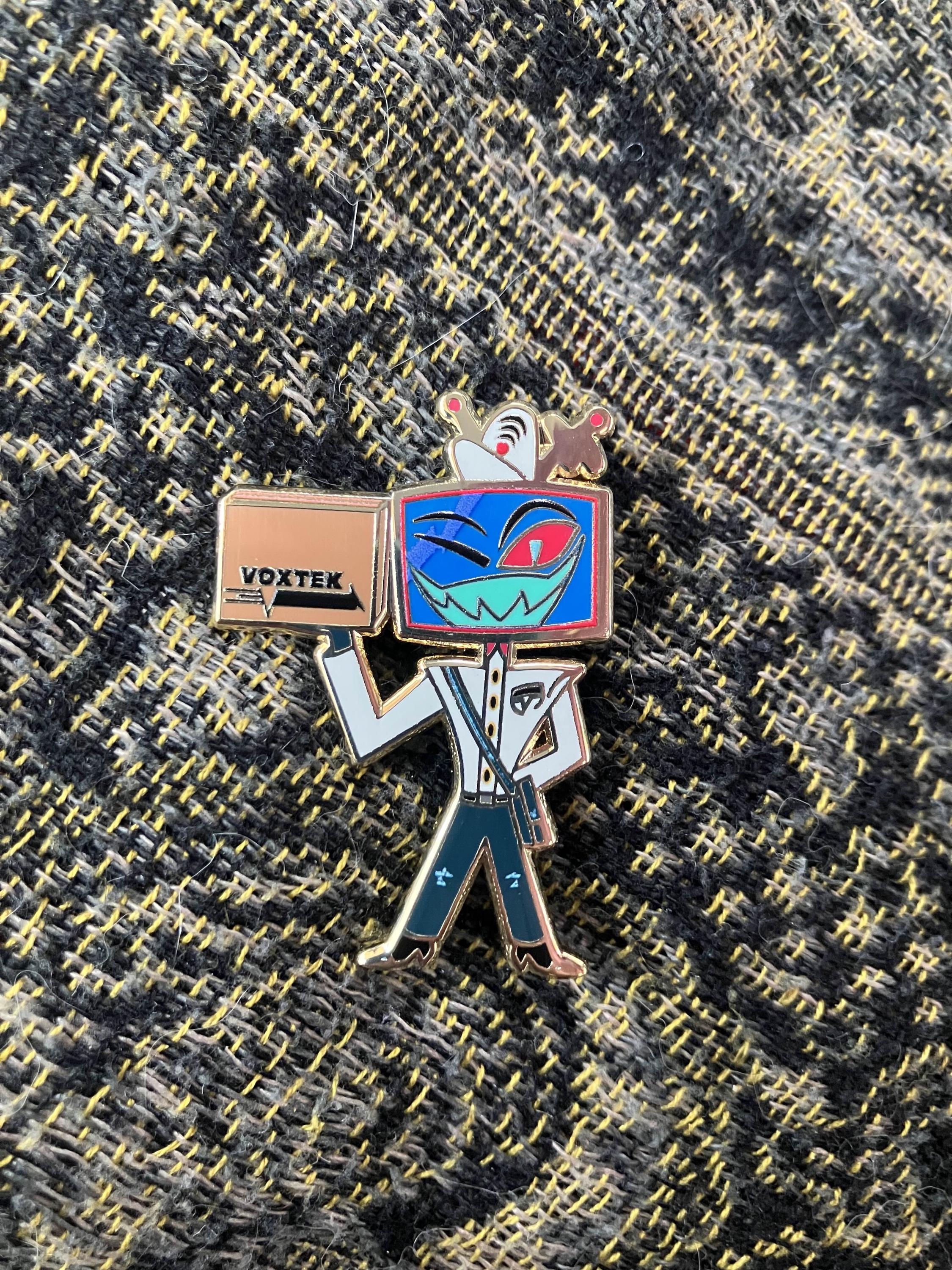 YOU PICK! Vox Gacha Hard Enamel Pin Series - Hazbin Hotel Gachapon ...