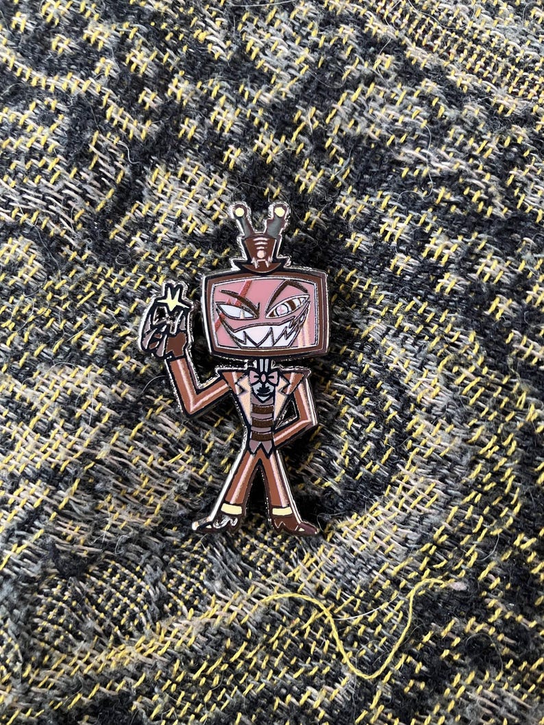 YOU PICK! Vox Gacha Hard Enamel Pin Series - Hazbin Hotel Gachapon ...