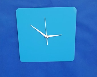 Acrylic Circle CLOCK Blanks With Sweep Movement Mechanism and Hands. 10 ...