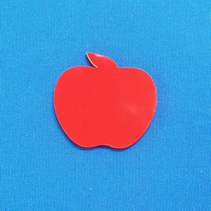 25 Acrylic Magnets Apple (select Size & Color) 1/8" Thick ...