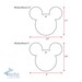 25 Wood Keychains MICKEY 2.5 or 3 Dim 3/16 - Etsy