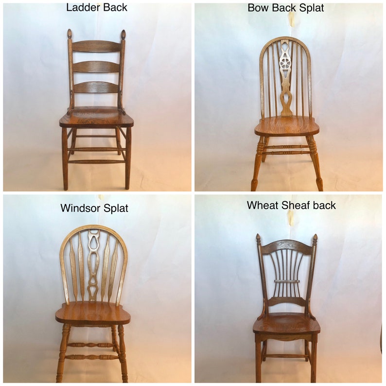 CUSTOM FARMHOUSE CHAIR 1 You Choose Paint Style Color Finish | Etsy