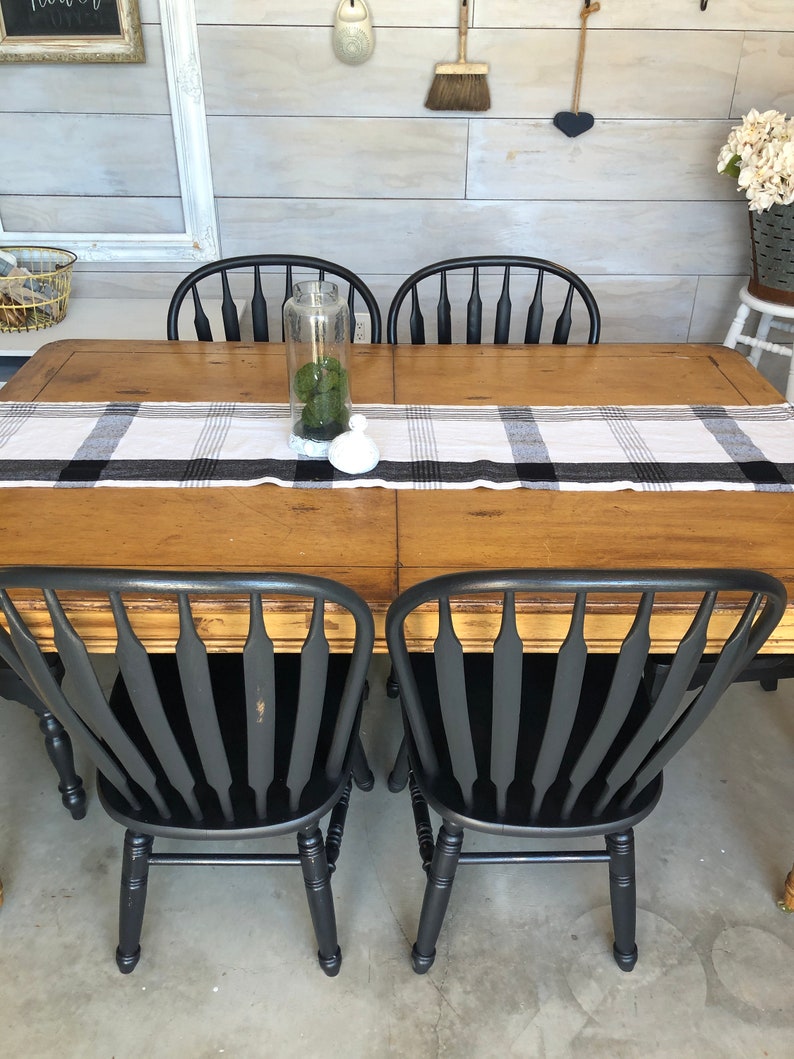 CUSTOM FARMHOUSE CHAIR Set of 6 Choose Paint Color Finish - Etsy