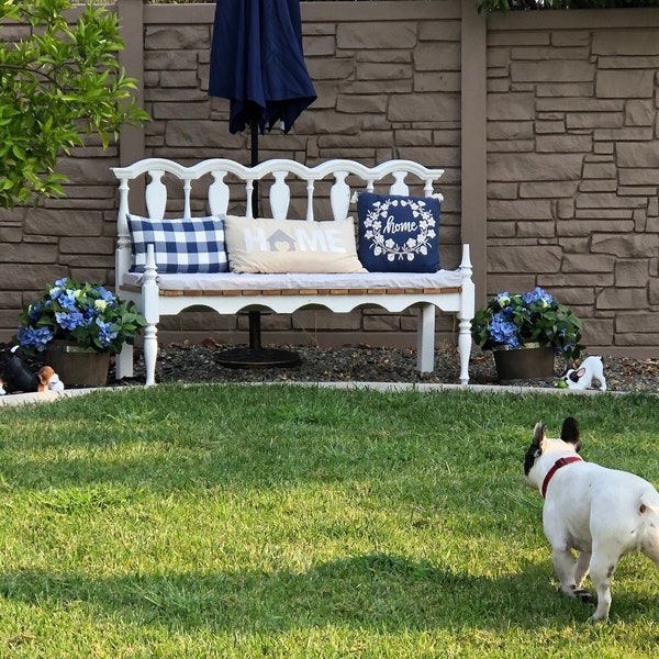 Indoor Bench With Back - Etsy