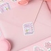 Kawaii Pink Cute Team Stickers Packet Kawaii Stickers - Etsy