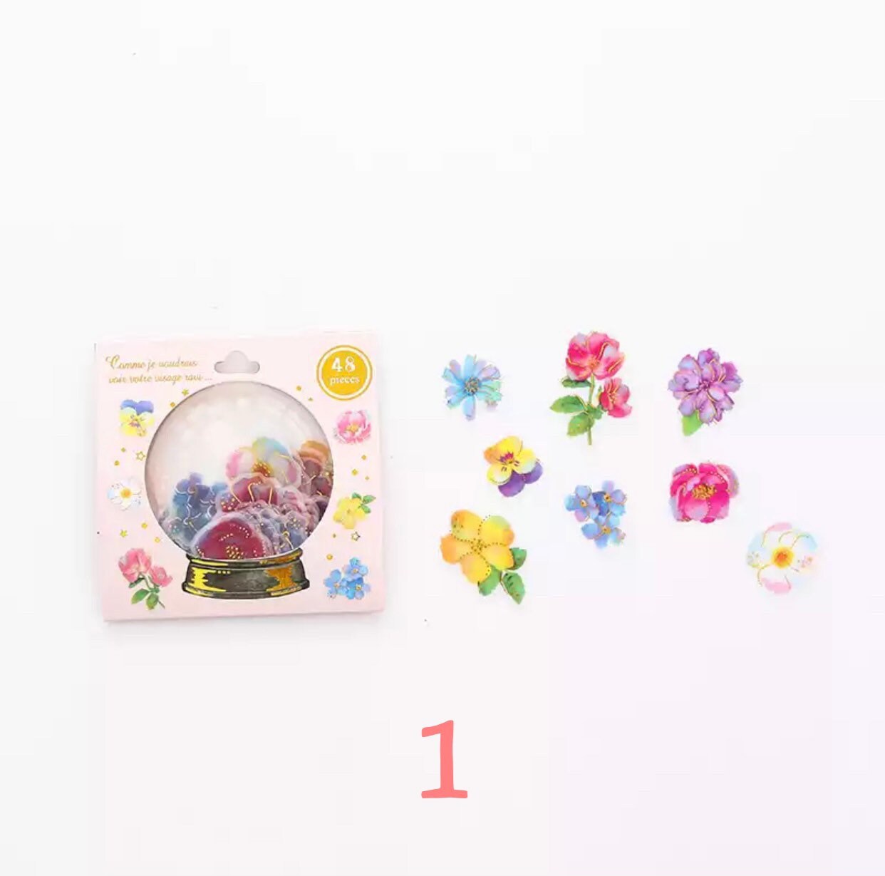 Kawaii PVC Mini Deco Stickers Packet Sticker Flakes Diary | Etsy