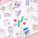 Kawaii Pink Cute Team Stickers Packet Kawaii Stickers - Etsy