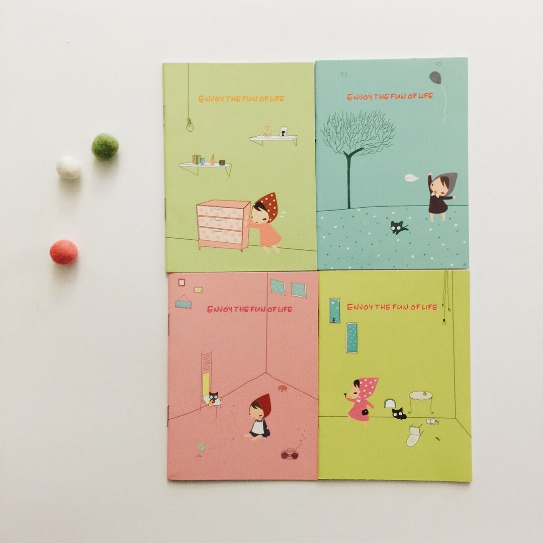 Little Red Riding Hood Mini Notebook - Etsy