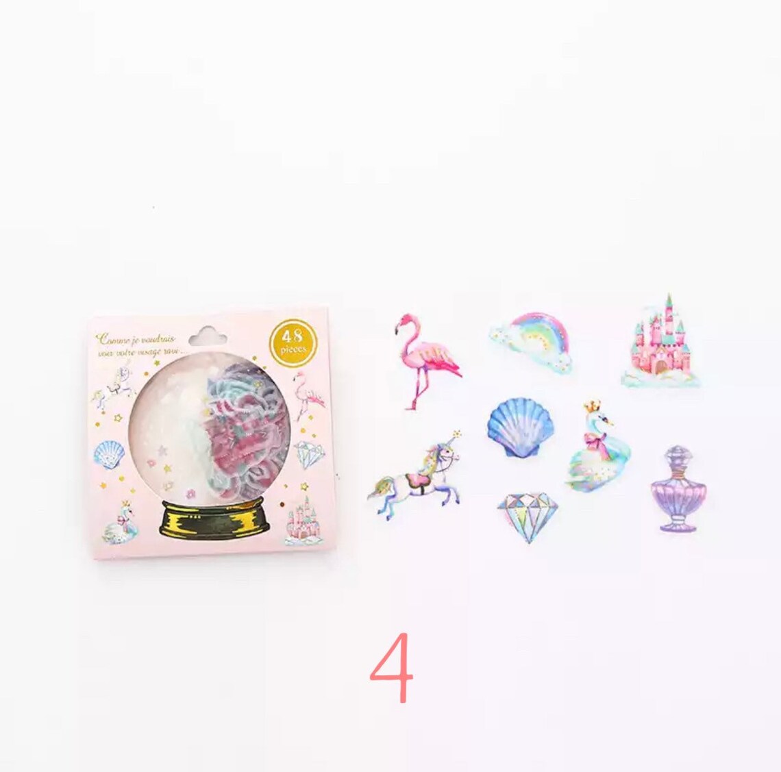 Kawaii PVC Mini Deco Stickers Packet Sticker Flakes Diary | Etsy