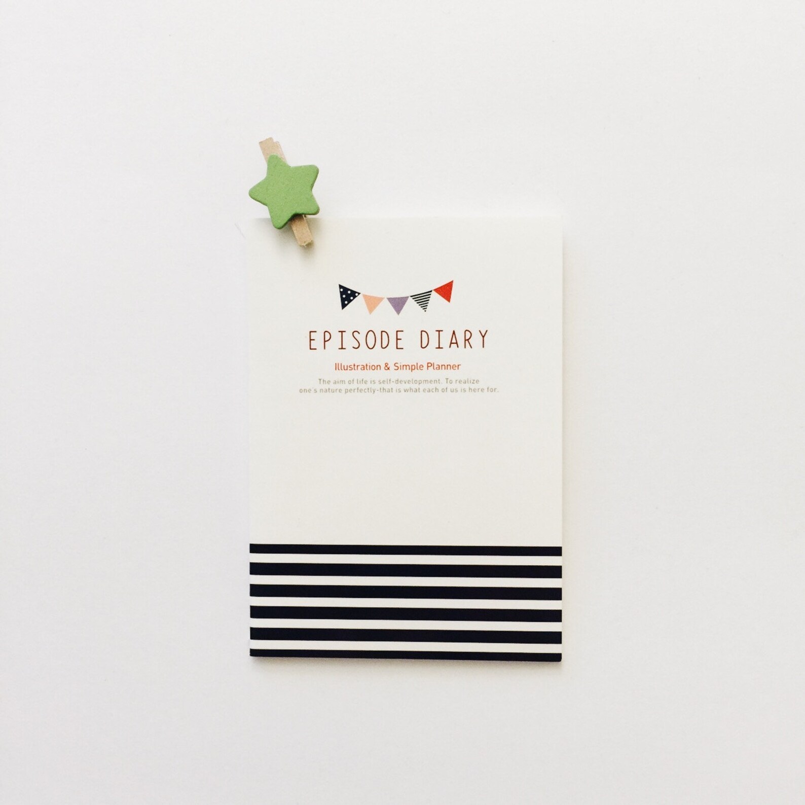 White Episode Small Diary Journal Notebook - Etsy