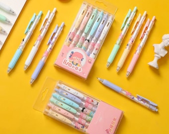 Kawaii Lisa Girl Ink Pen 0.5mm Japanese Stationery Kawaii - Etsy