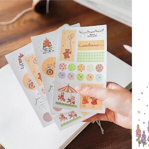 A Little Sweet Today Kawaii Stickers Set, Cute Stickers, Diary ...