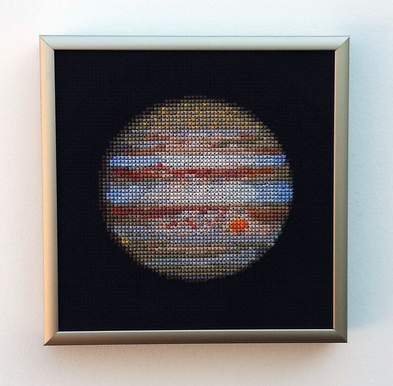 Jupiter Planet Cross Stitch Pattern PDF Instant Download - Etsy